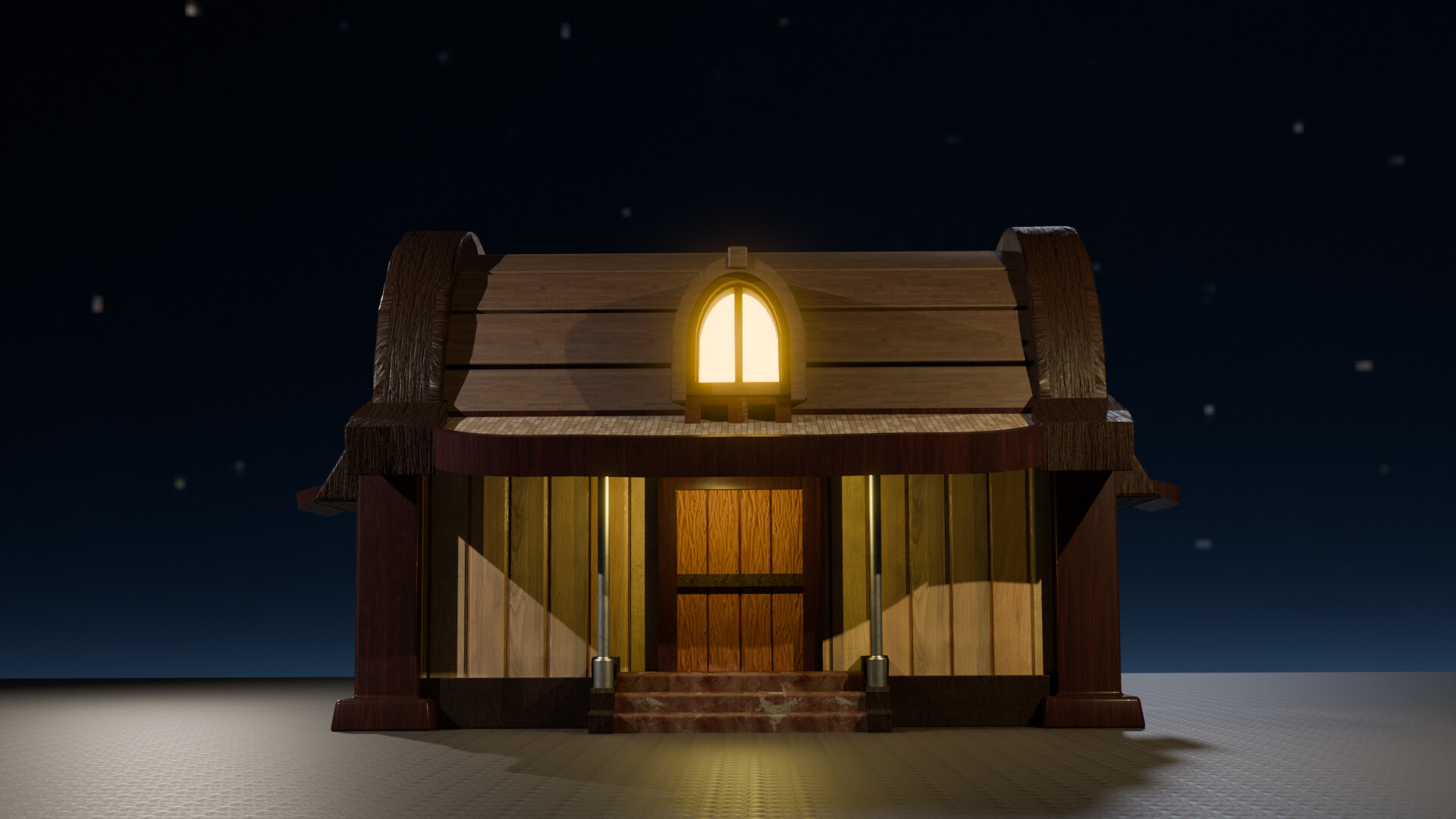 ArtStation - Stylized House 3d model