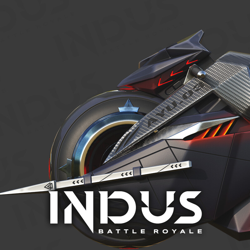 ArtStation - Impaler Bike - Indus Battle Royale
