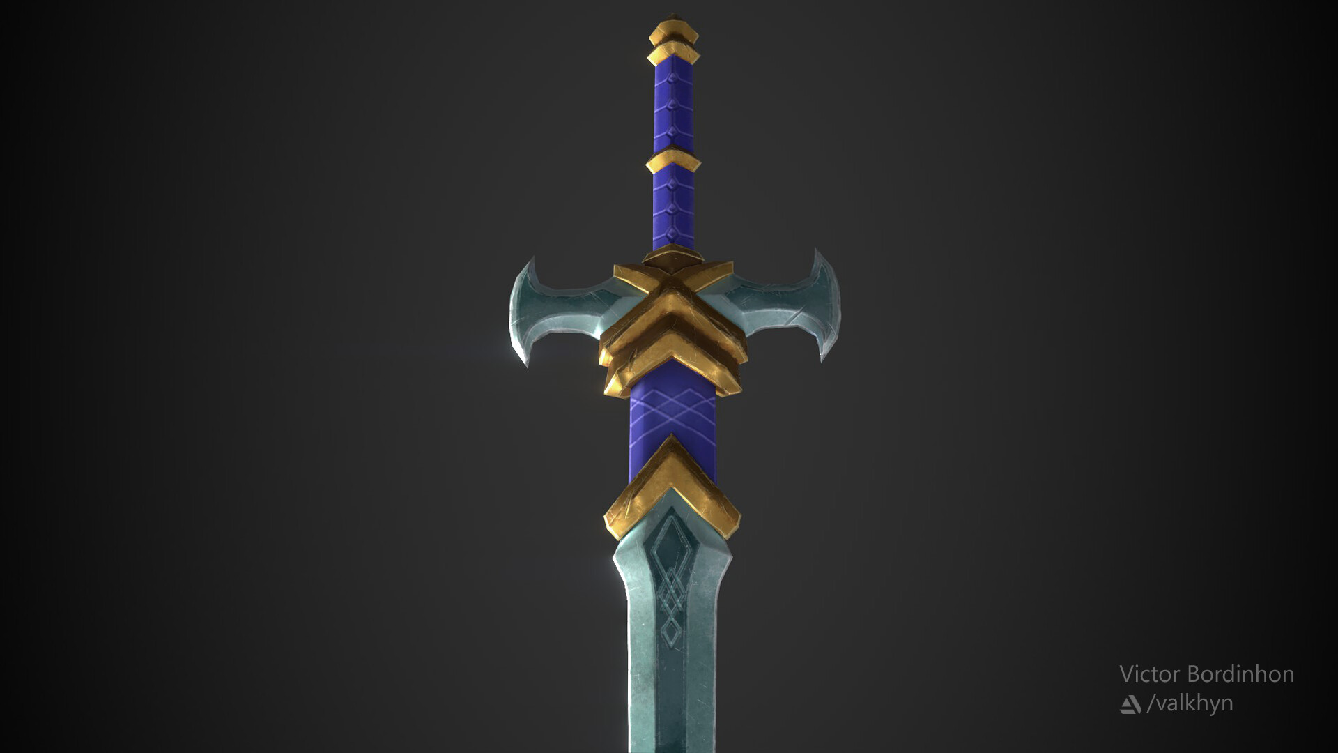 ArtStation - Blue Sword