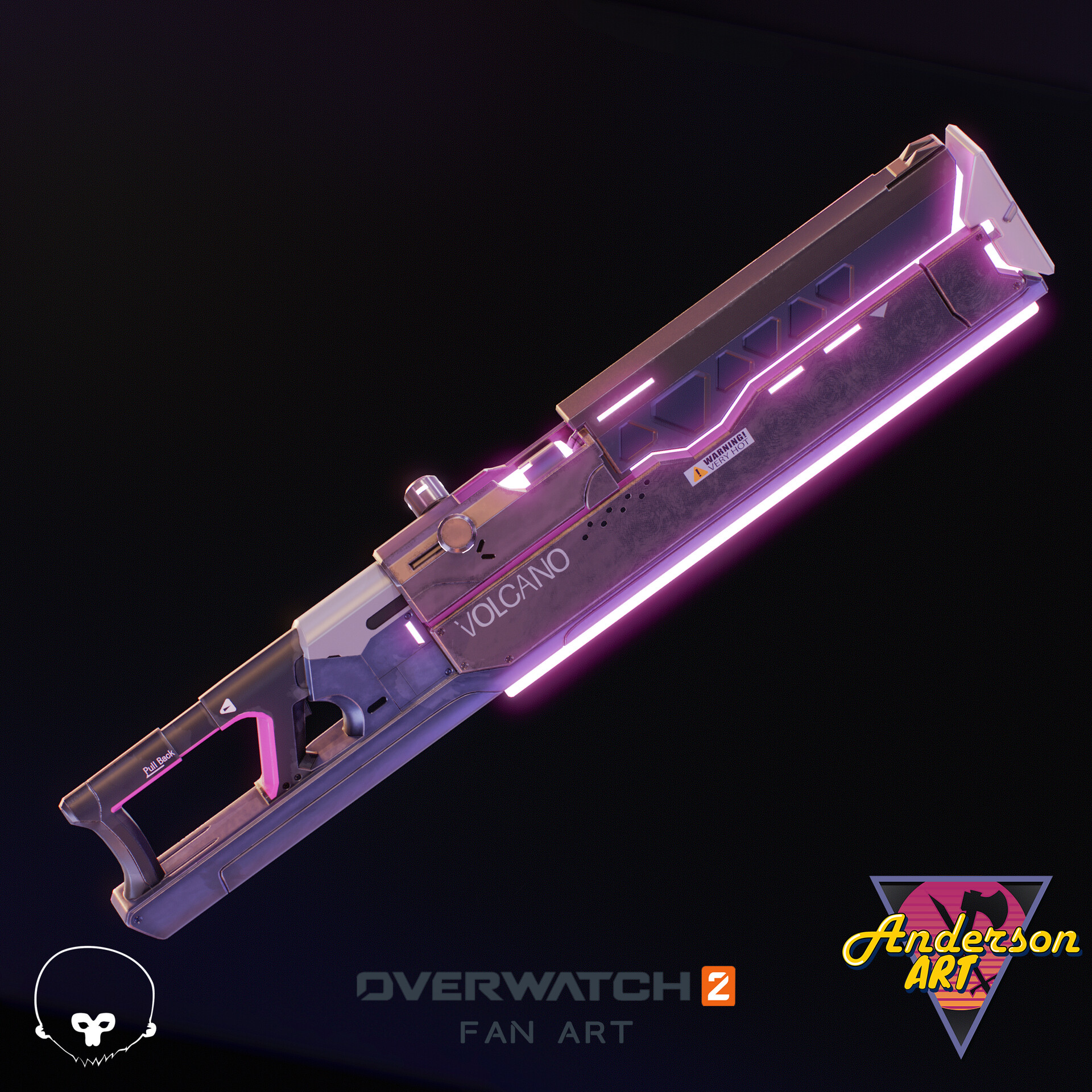 ArtStation - Overwatch Fan Art - Rose Weapon