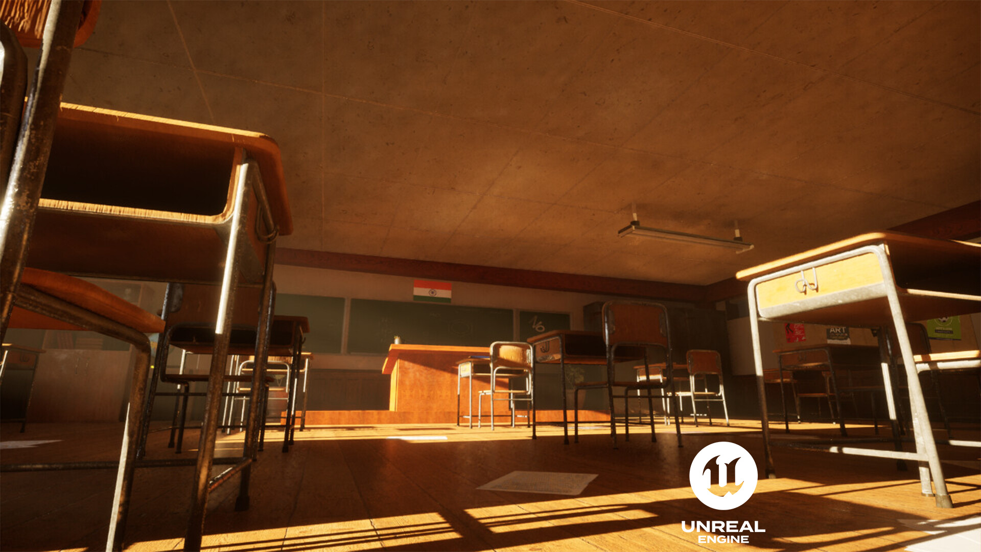 ArtStation - Japanese Classroom