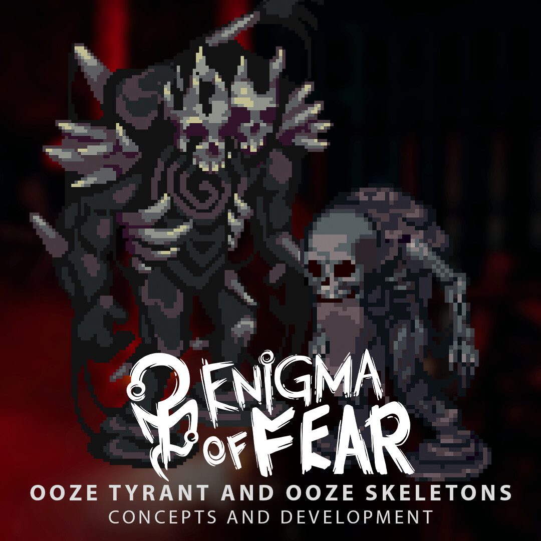 ArtStation - Enigma of Fear - Ooze creatures Concepts and development