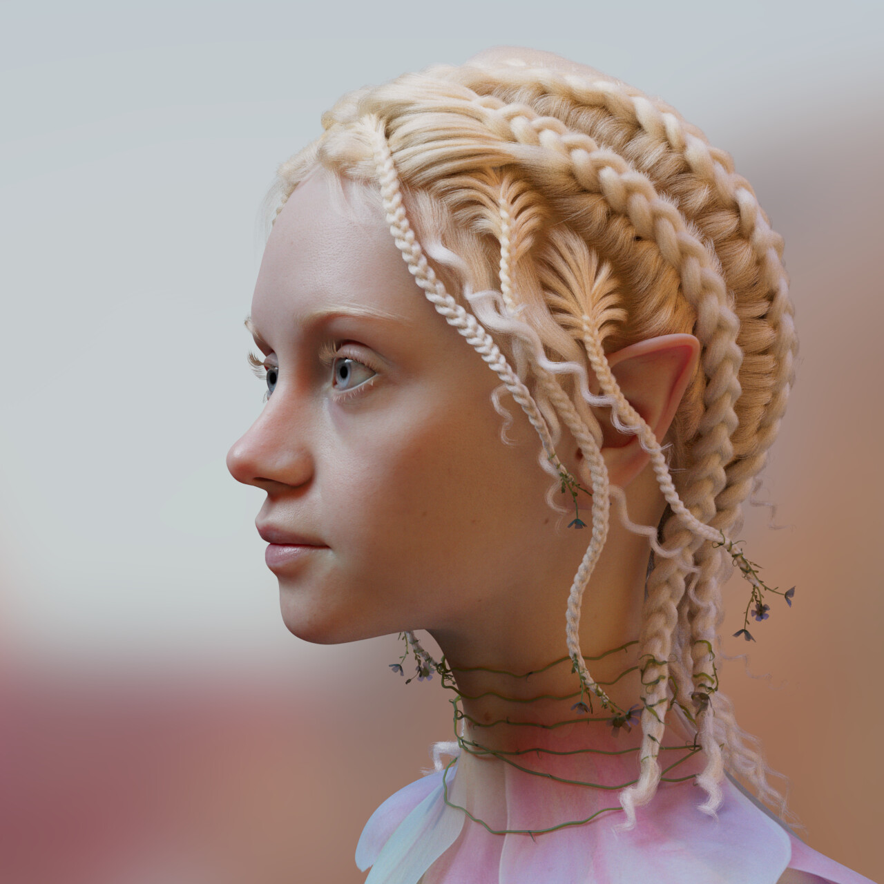 ArtStation - Flower Elf