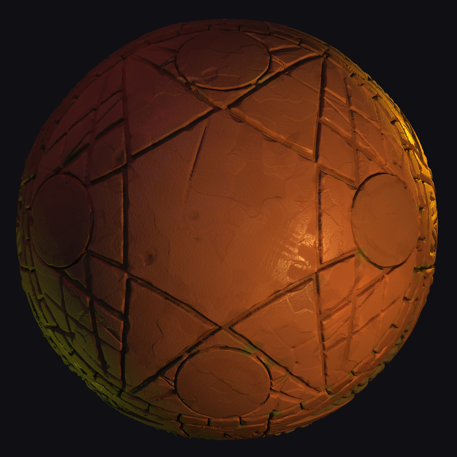ArtStation - SD.Stylized Mystical Temple Cobblestone