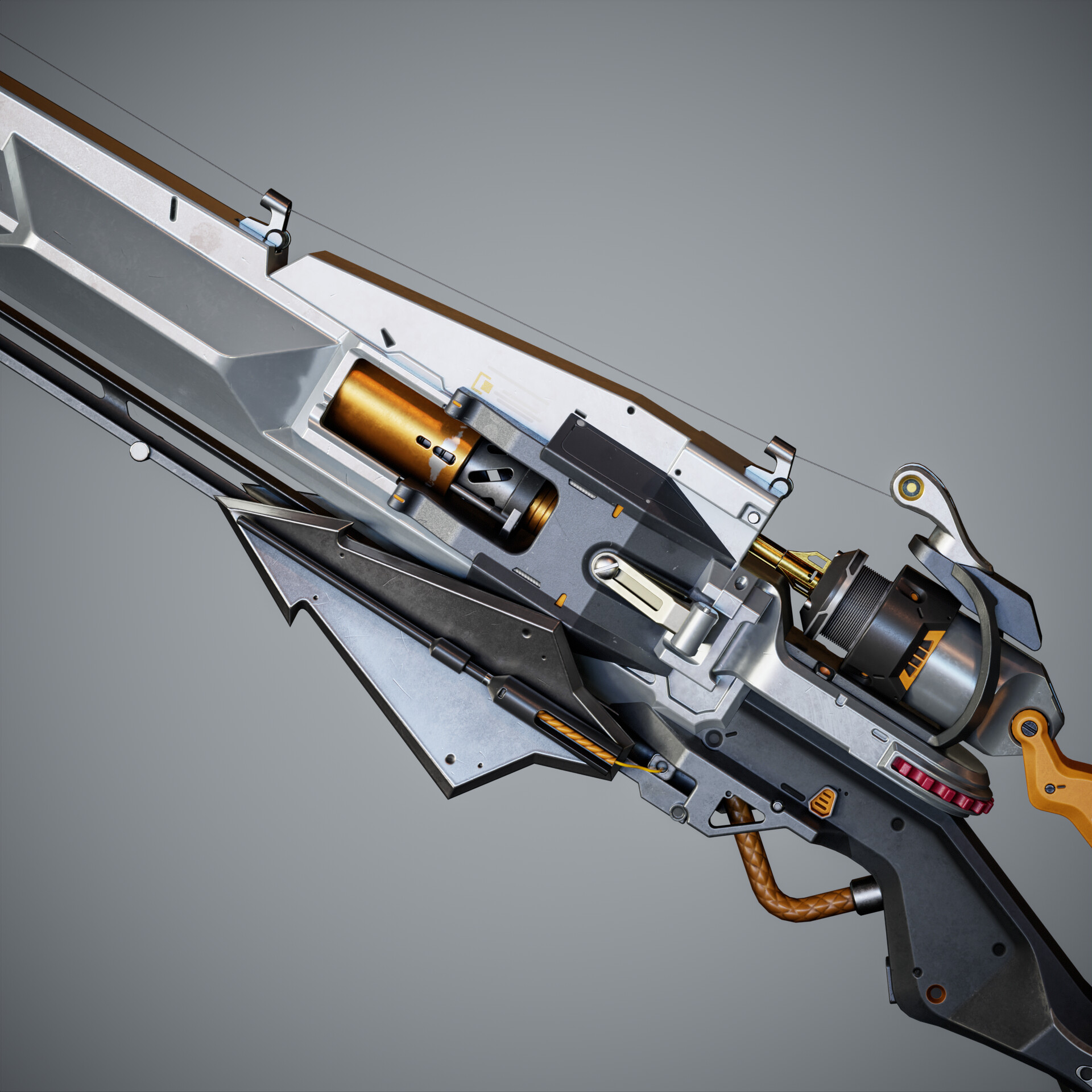 ArtStation - Sci-fi fishing rod