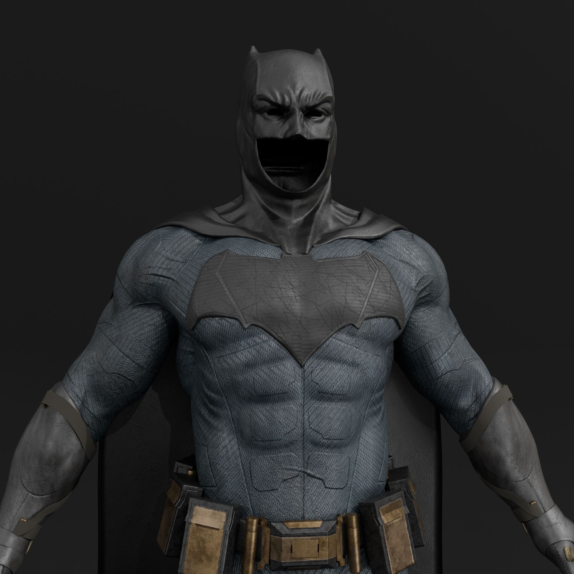 ArtStation - Batman Zack Snyder's Justice League 3D Model