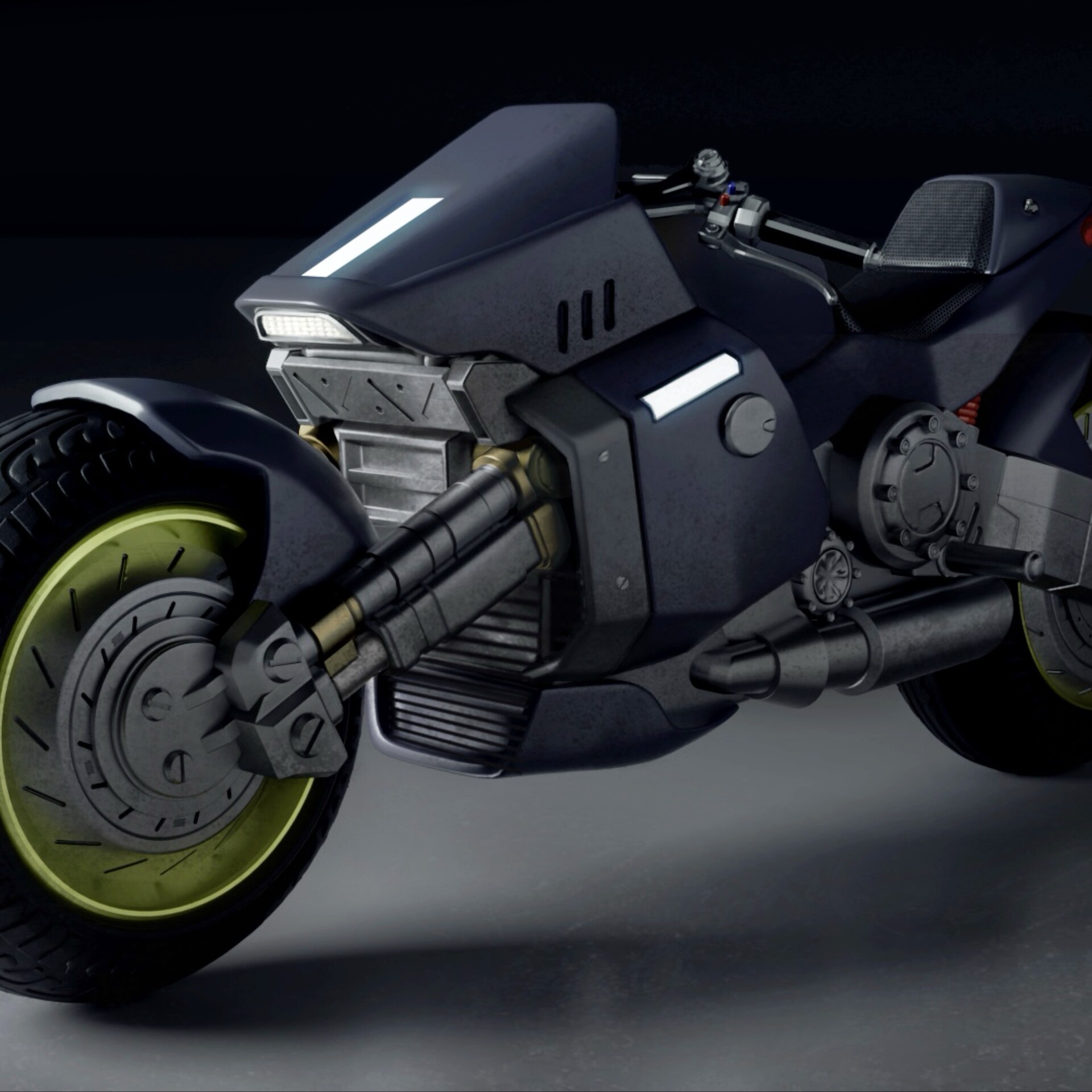 ArtStation - Lucas Motorcycle [Duality Road]