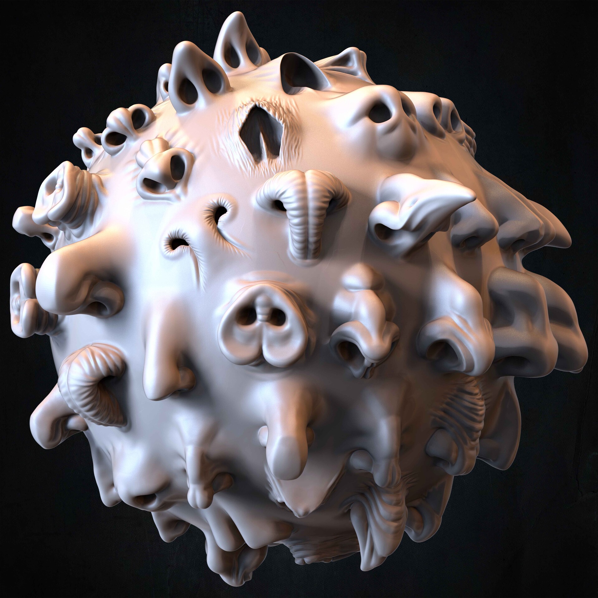 ArtStation - Creature Nose VDM Brushs