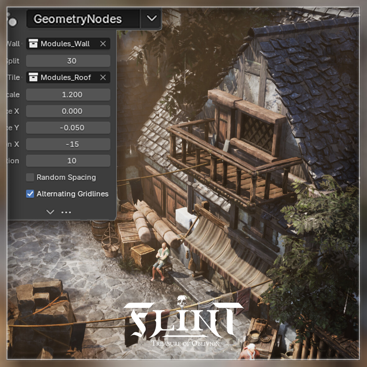 ArtStation - Procedural House Generator