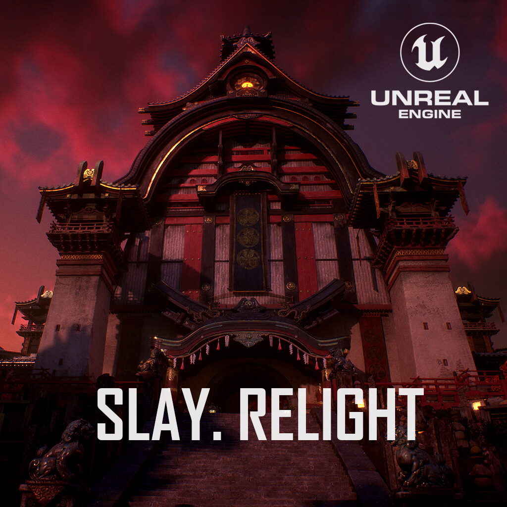 ArtStation - [UE5] Relighting Three Style _ Slay