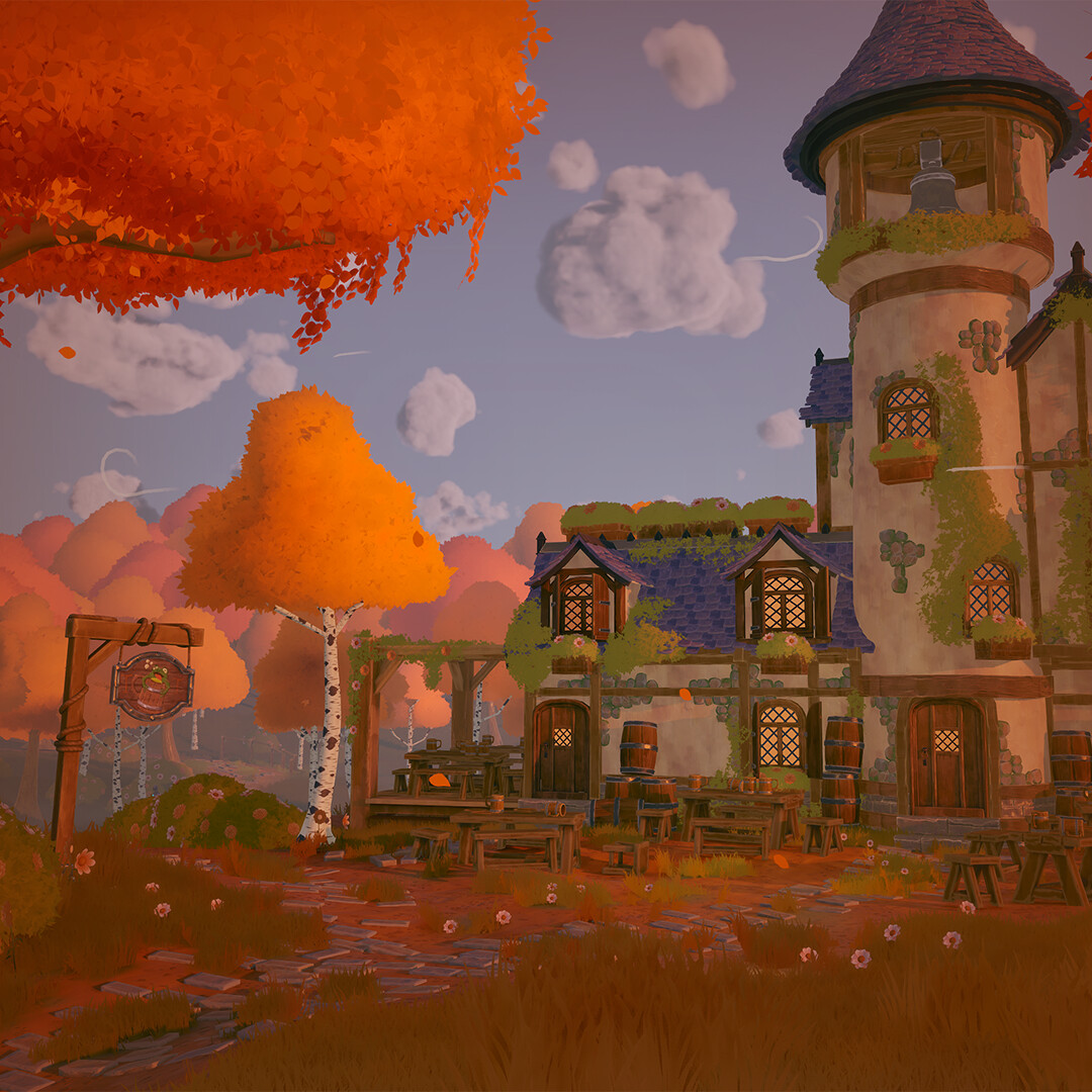 ArtStation - Tipsy Toad Tavern