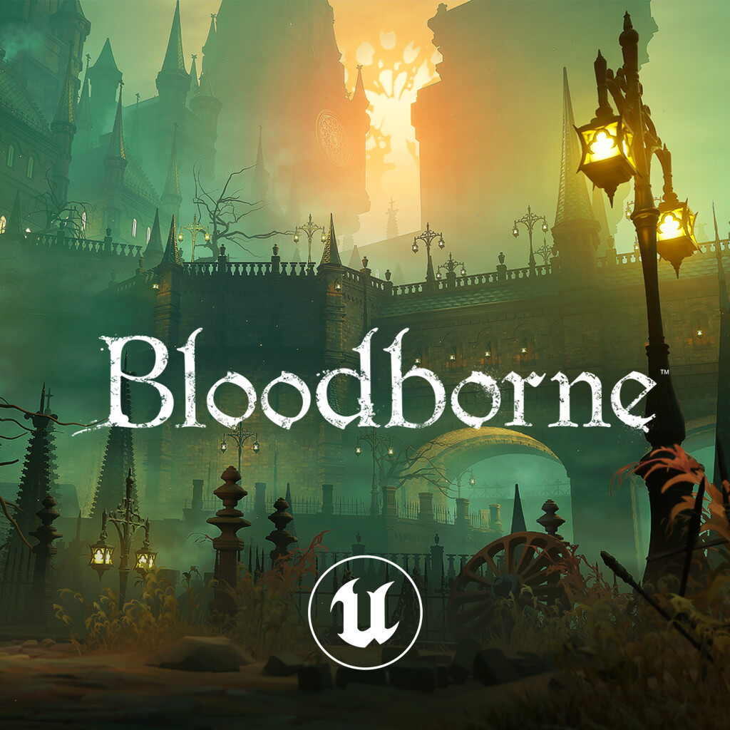 ArtStation - The Bridge - Bloodborne Stylized