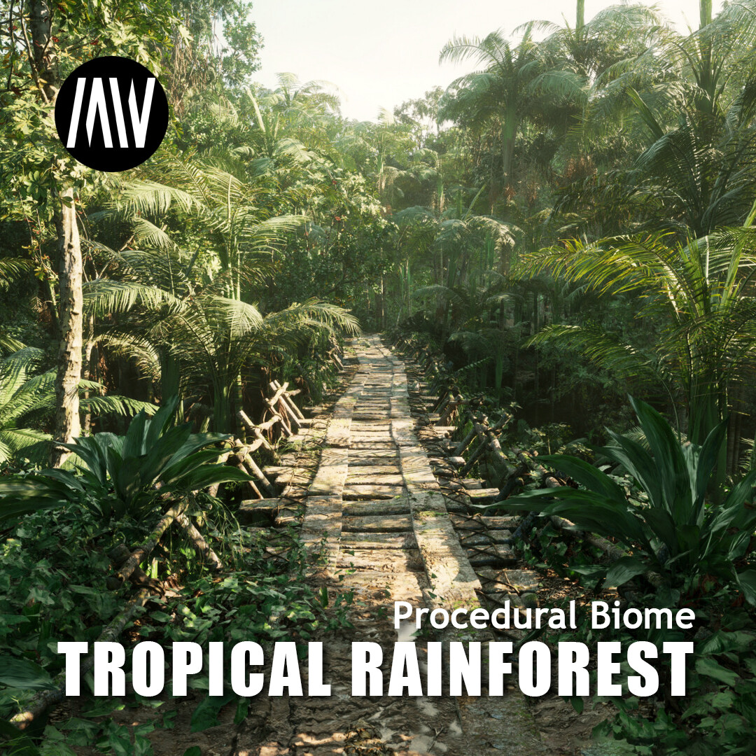 ArtStation - MW Tropical Rainforest Biome UE5.5