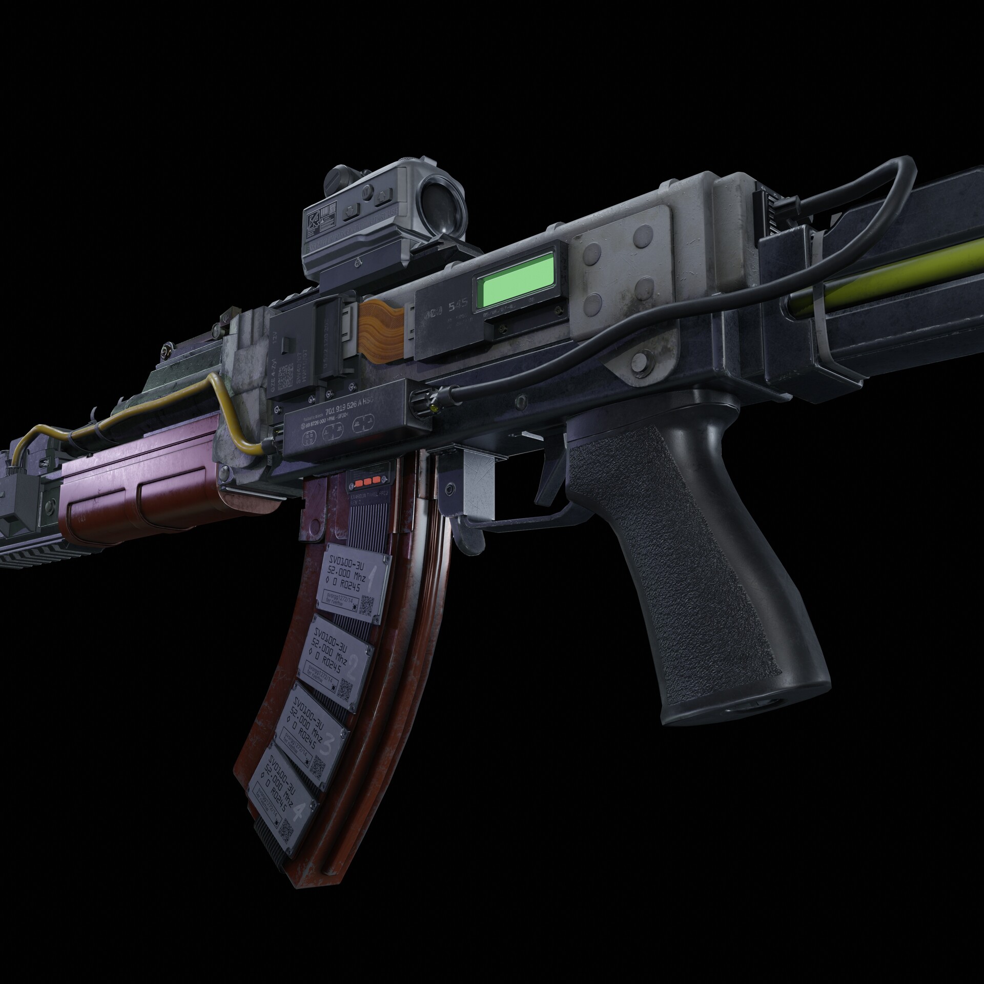 ArtStation - Custom AK-47 Game Ready