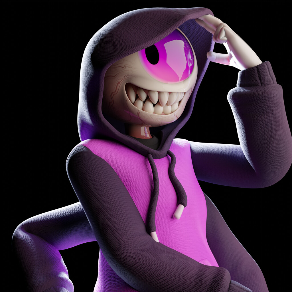 ArtStation - AZFK - Youtuber Character Rig Commission