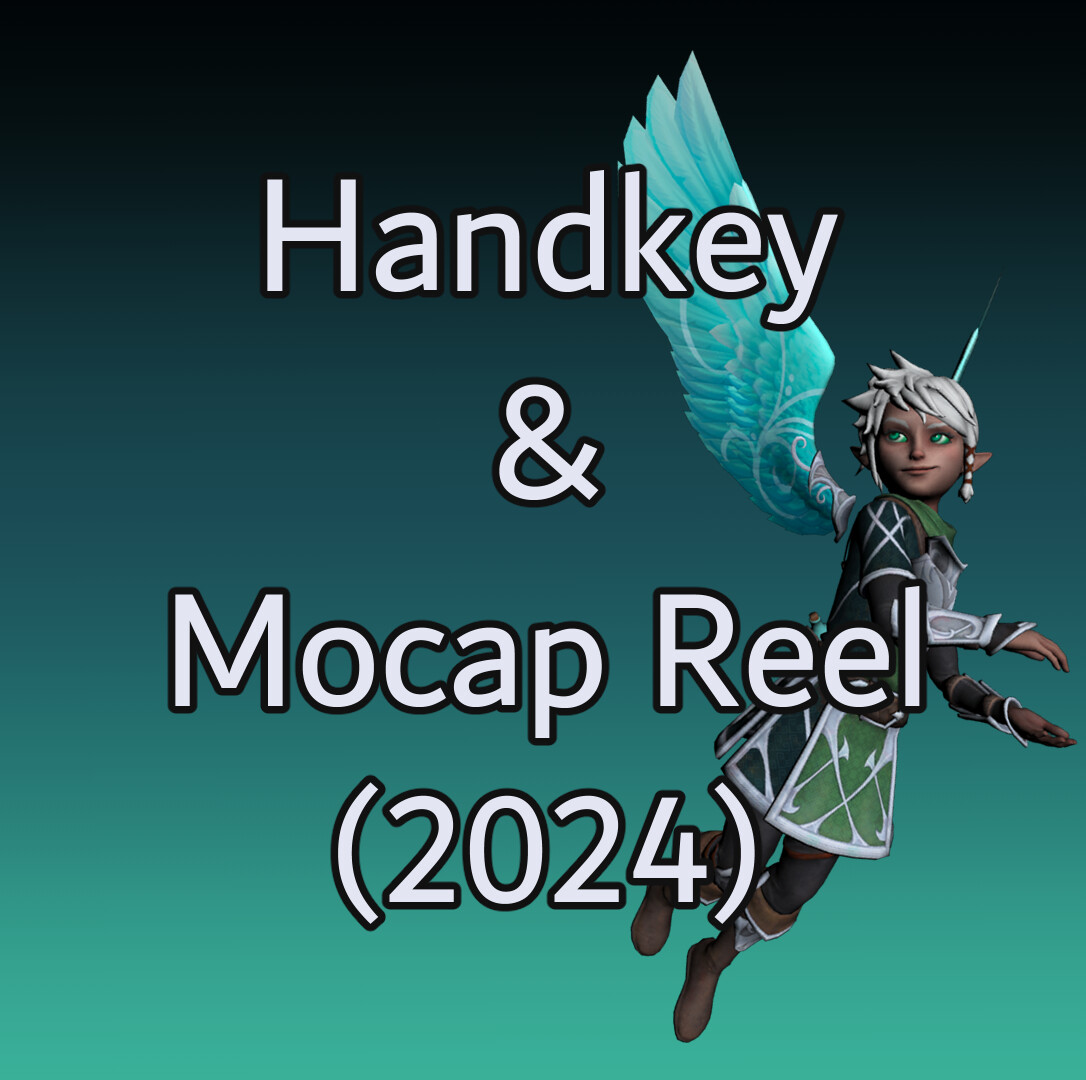 ArtStation - Handkey Animation & Mocap Cleanup Reel (November 2024)