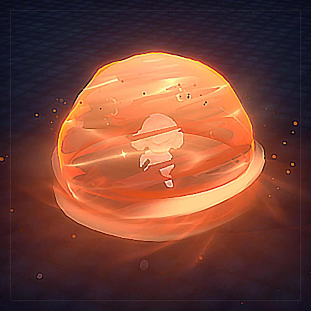 ArtStation - Practice. Stylized Protective Sphere