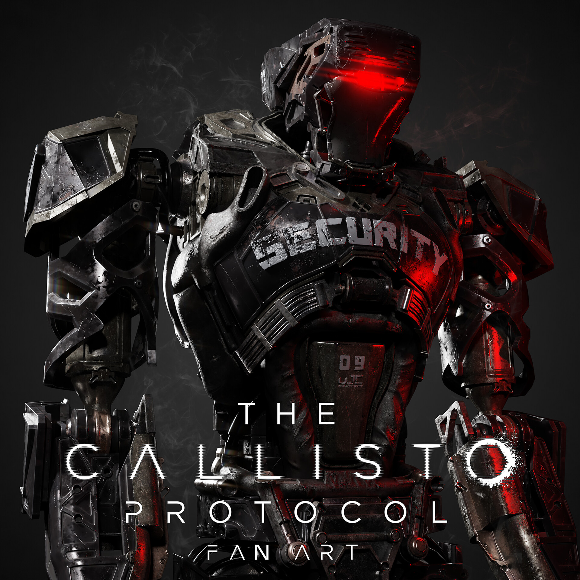 ArtStation - The Callisto Protocol Security bot