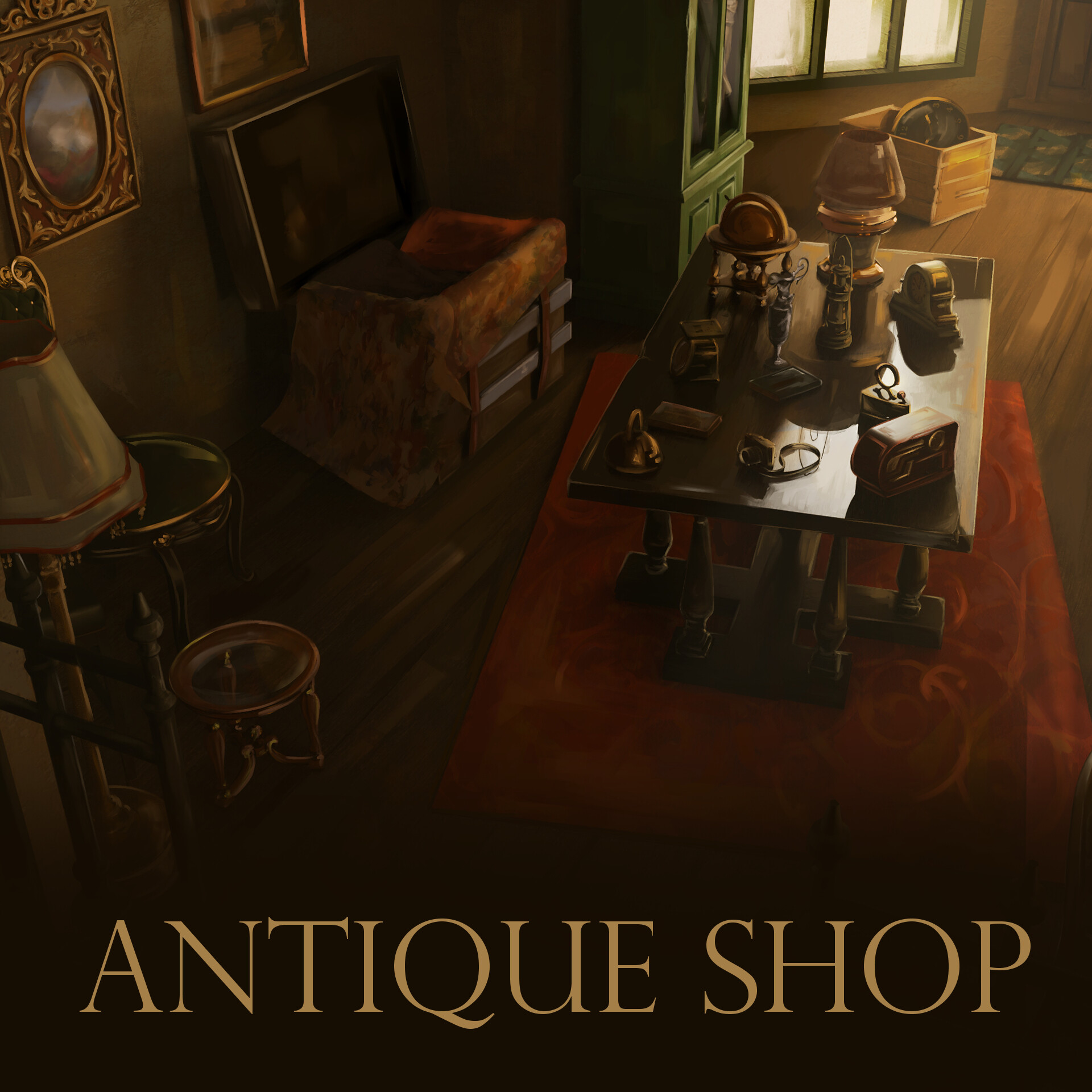 ArtStation - Antique Shop