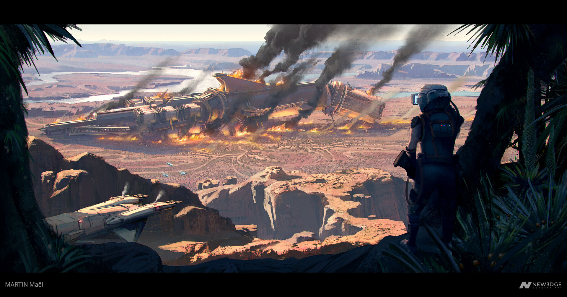 ArtStation - OuterRim District (project)