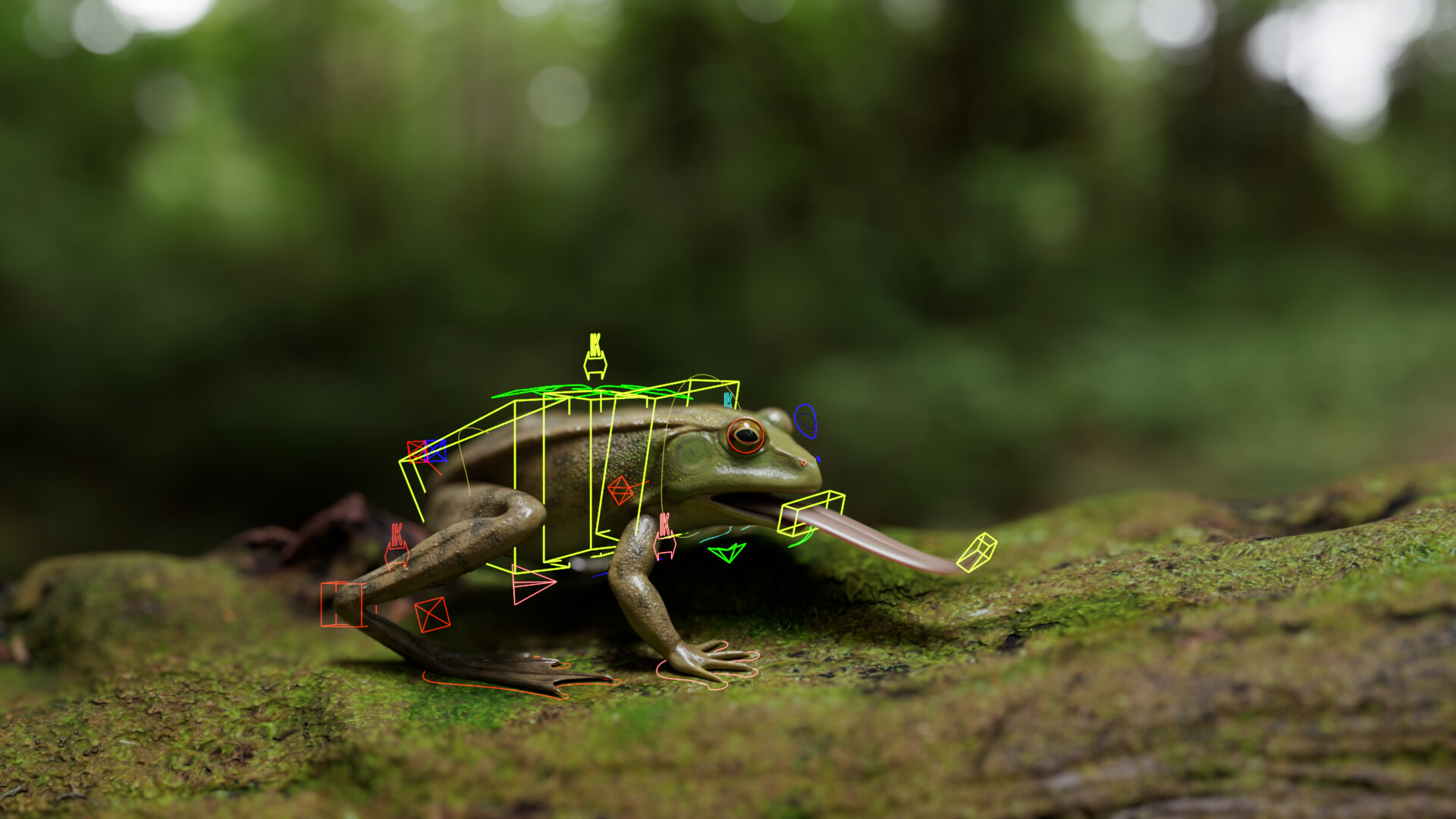 ArtStation - Marsh Frog Rig