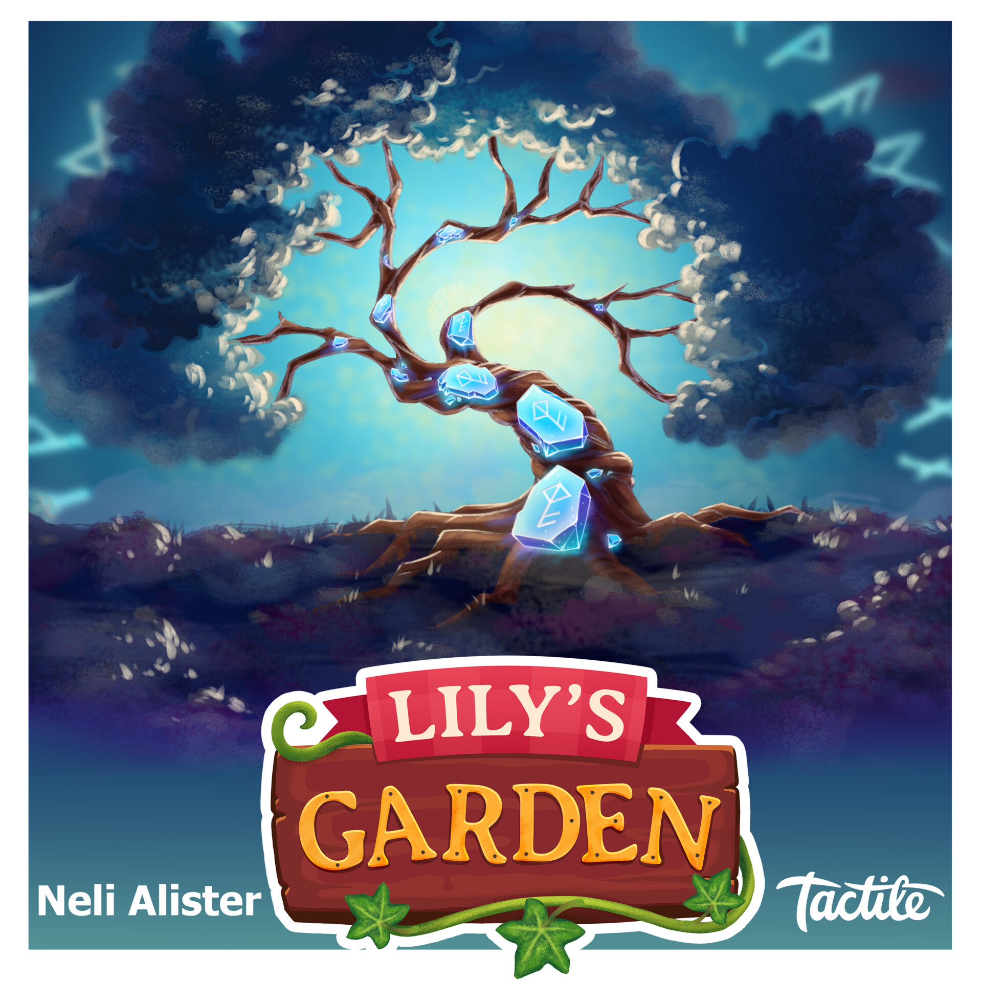 ArtStation - Story Image Yggdrasil. Lily's Garden game. Tactile