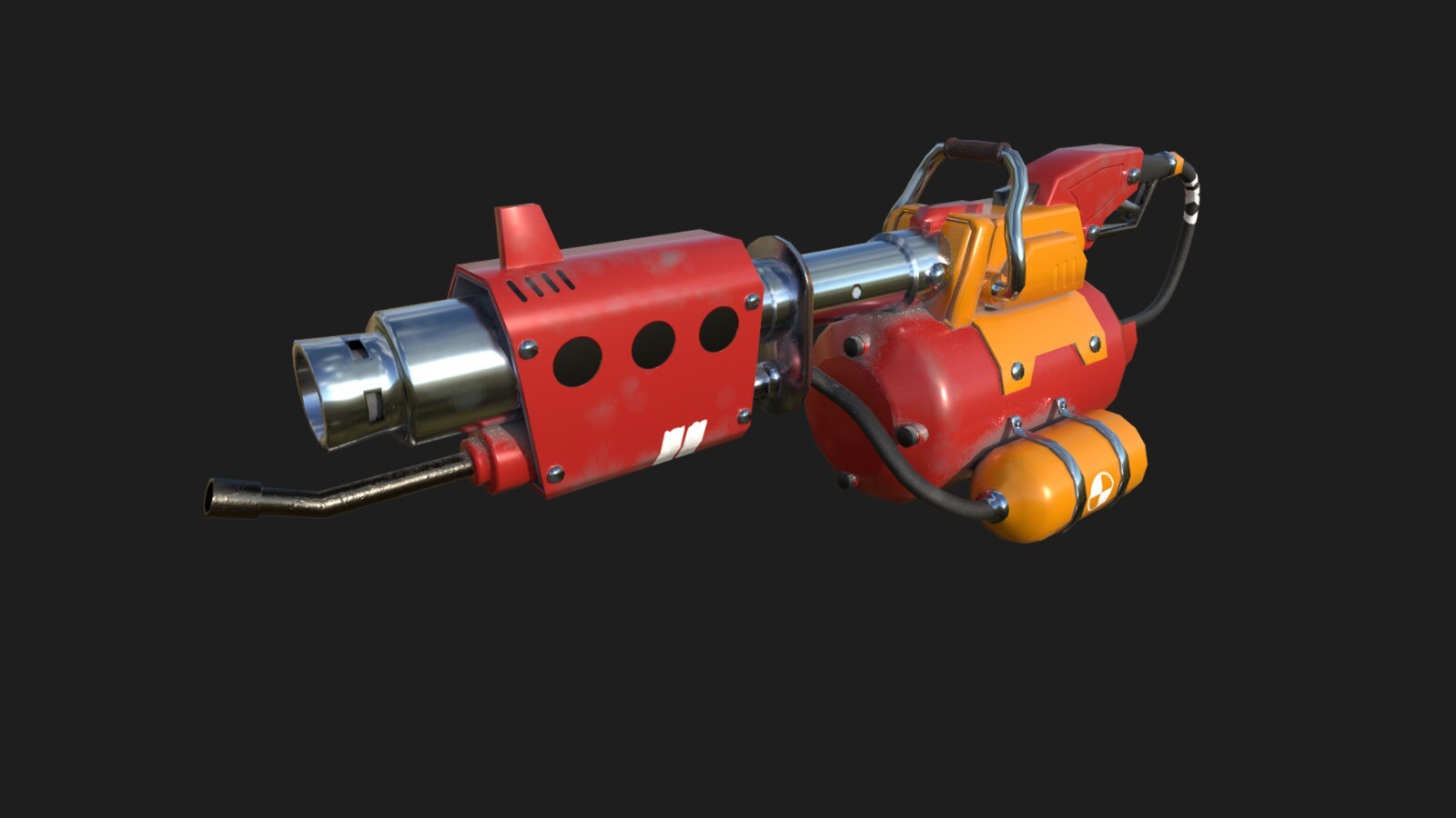 ArtStation - Flamethrower 3d model