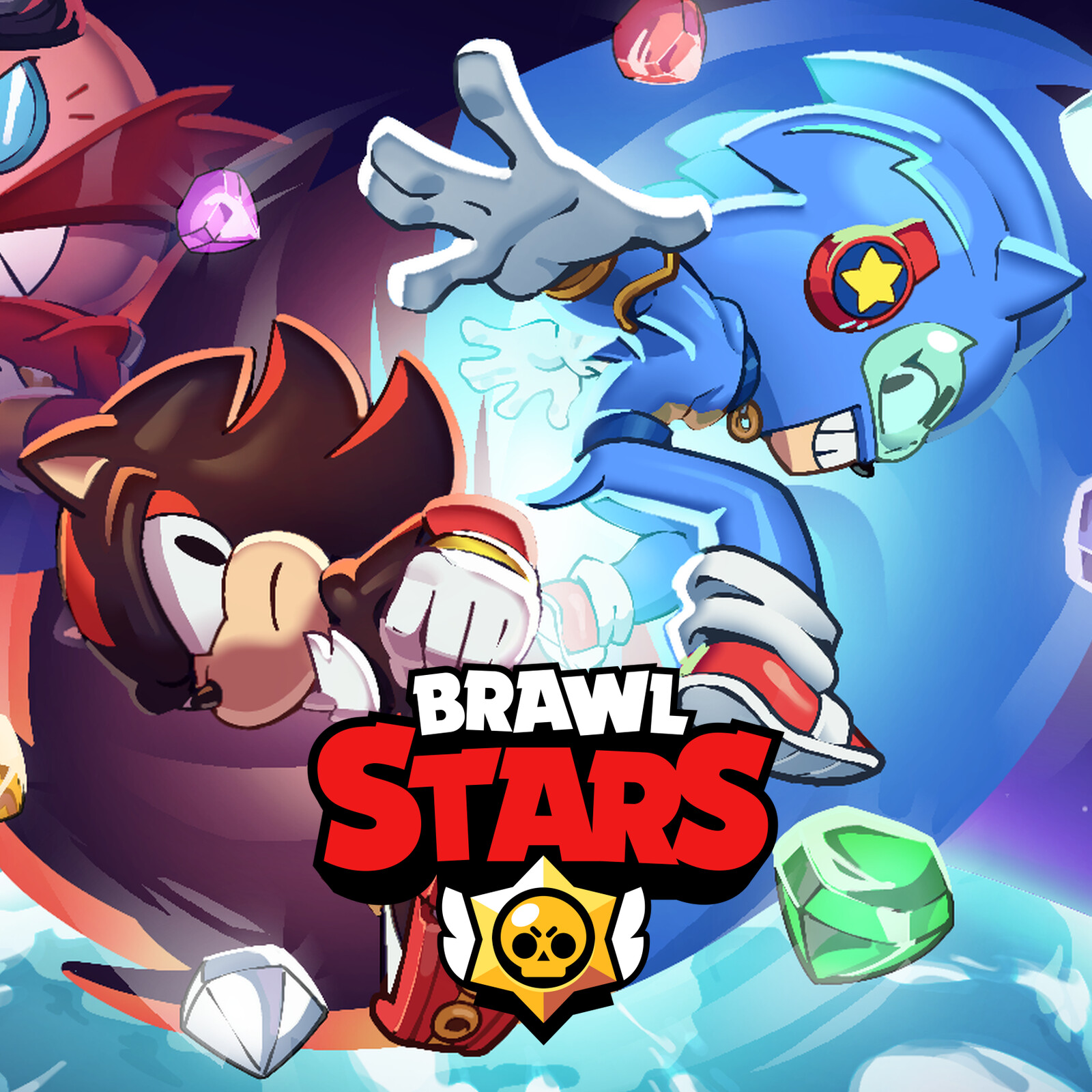 ArtStation - Brawl Stars x Sonic the Hedgehog Concept