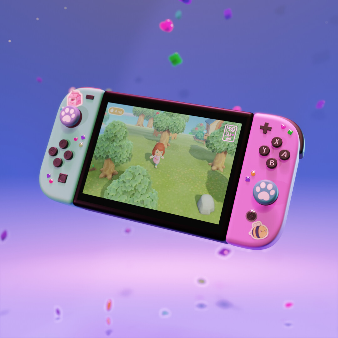 ArtStation - 3D Kawaii Switch