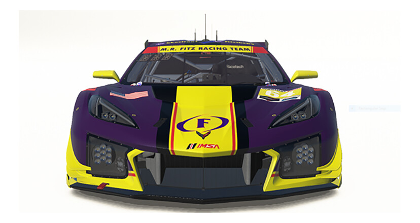 Dylan Hendricks - 3D Visual Artist - Corvette C7 iRacing Livery - Team ...