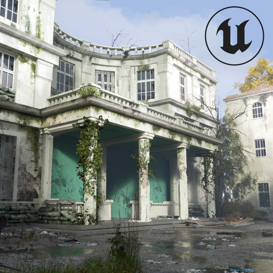 ArtStation - Abandoned Resort