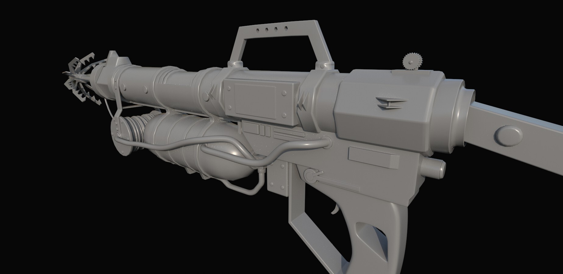ArtStation - HARPOON GUN