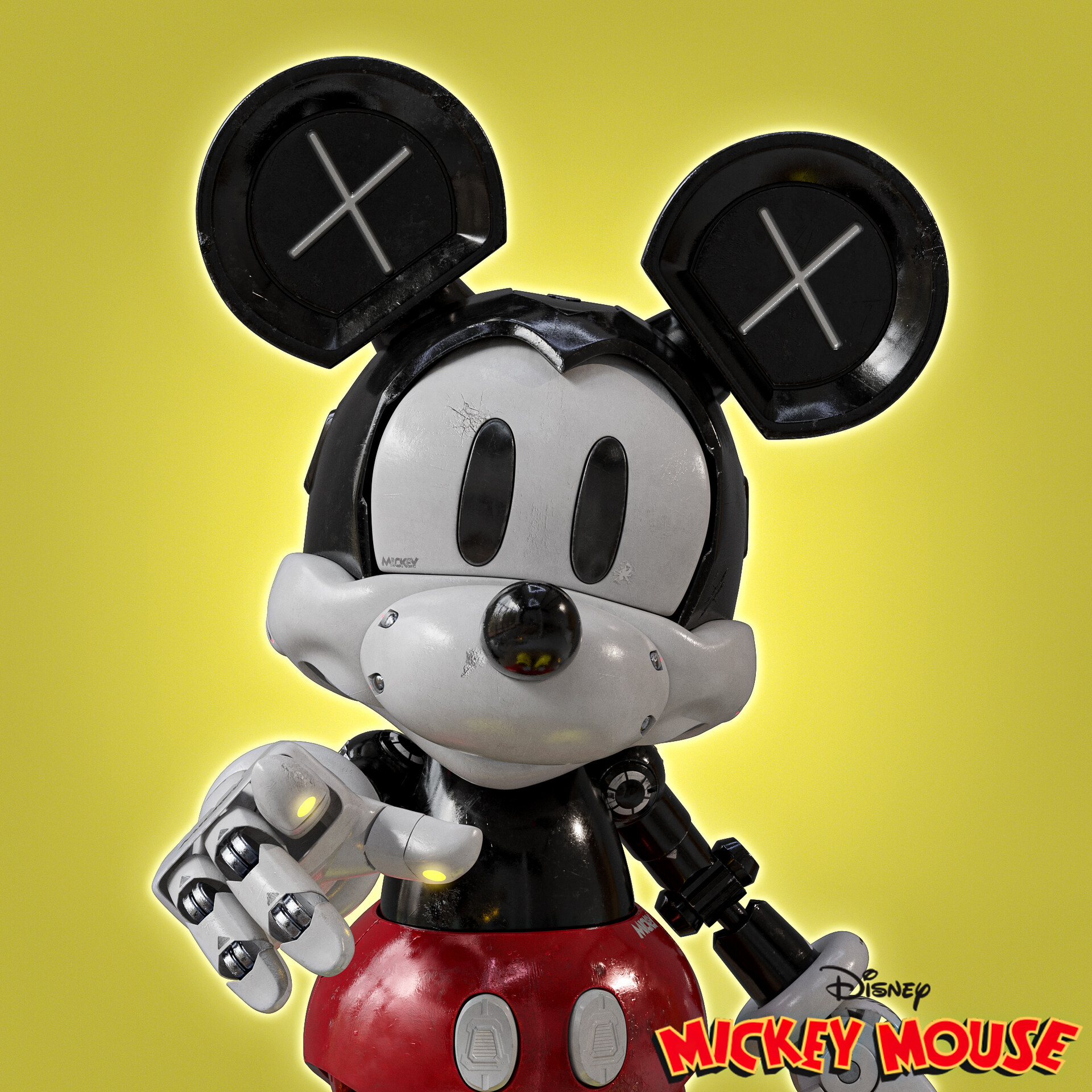 ArtStation - Mickey Mouse Fan Art