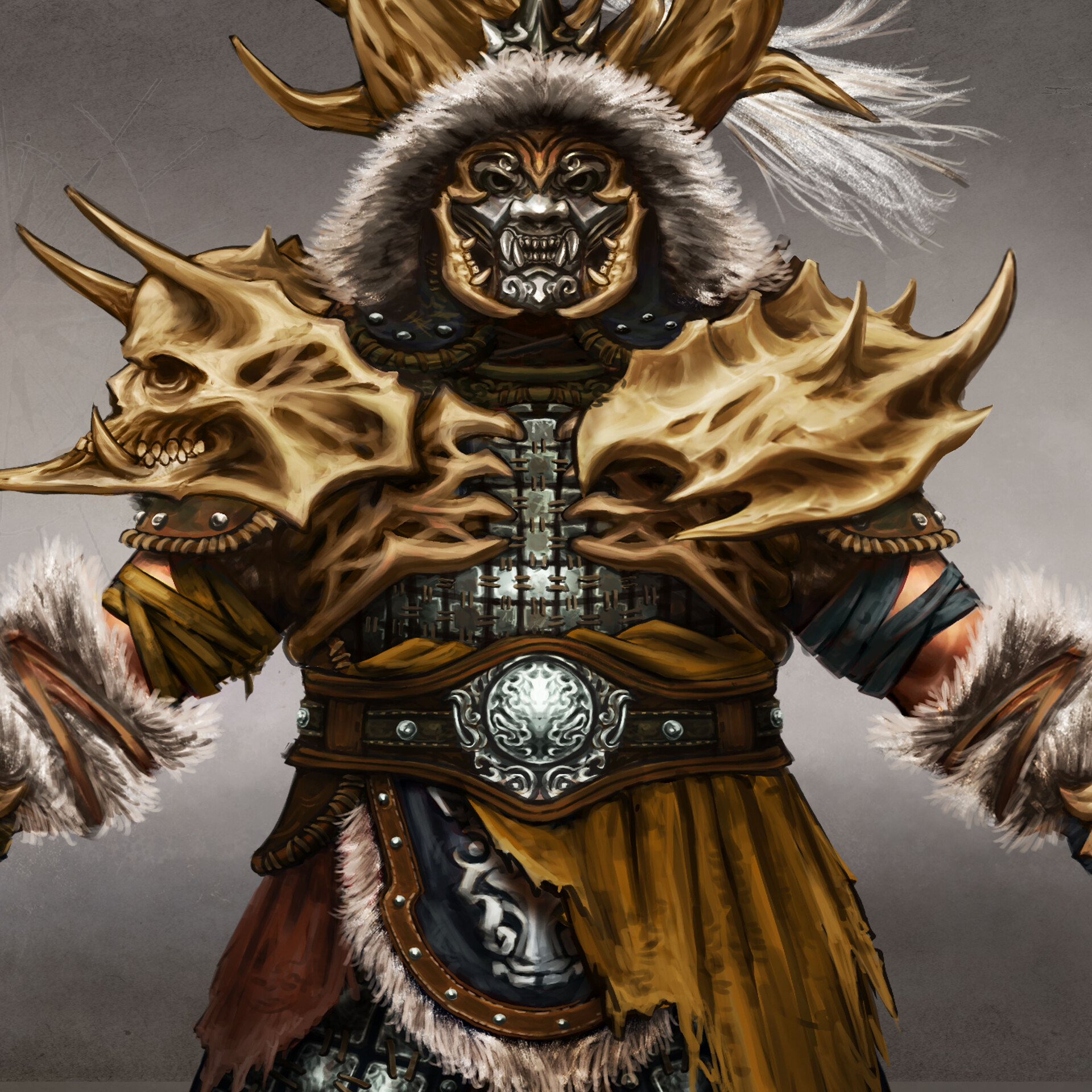 ArtStation - "Cursed Gereg" - Barbarian Class