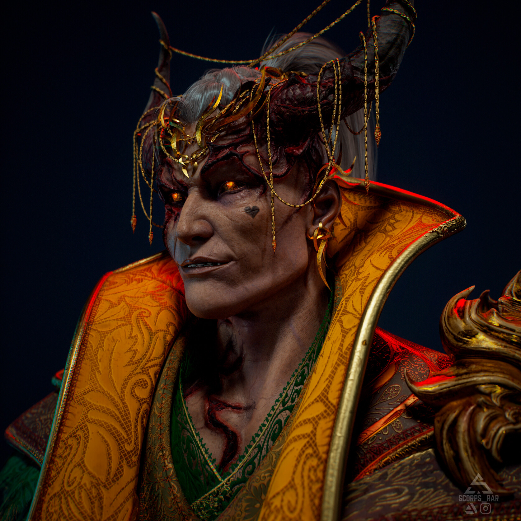 ArtStation - Cursed (game ready)