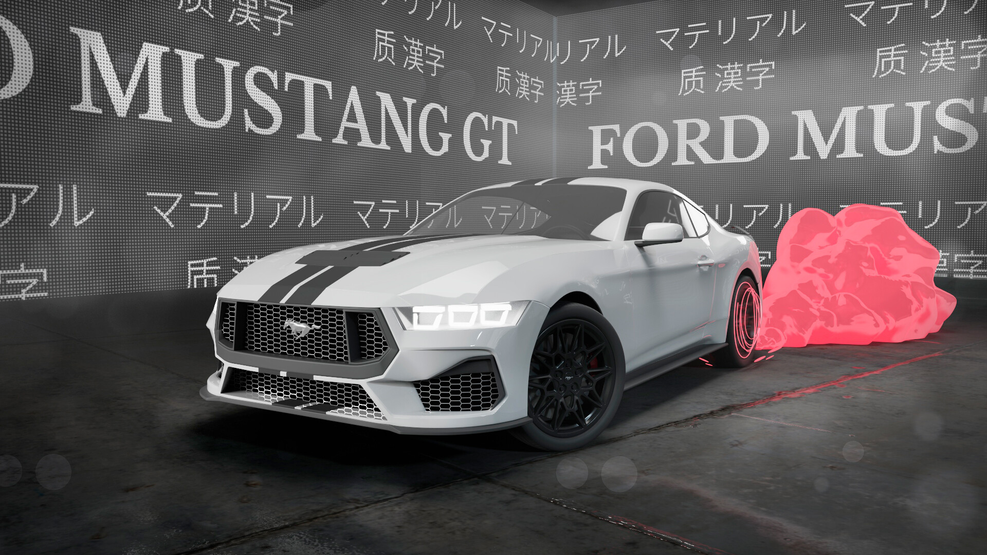 ArtStation - MUSTANG GT