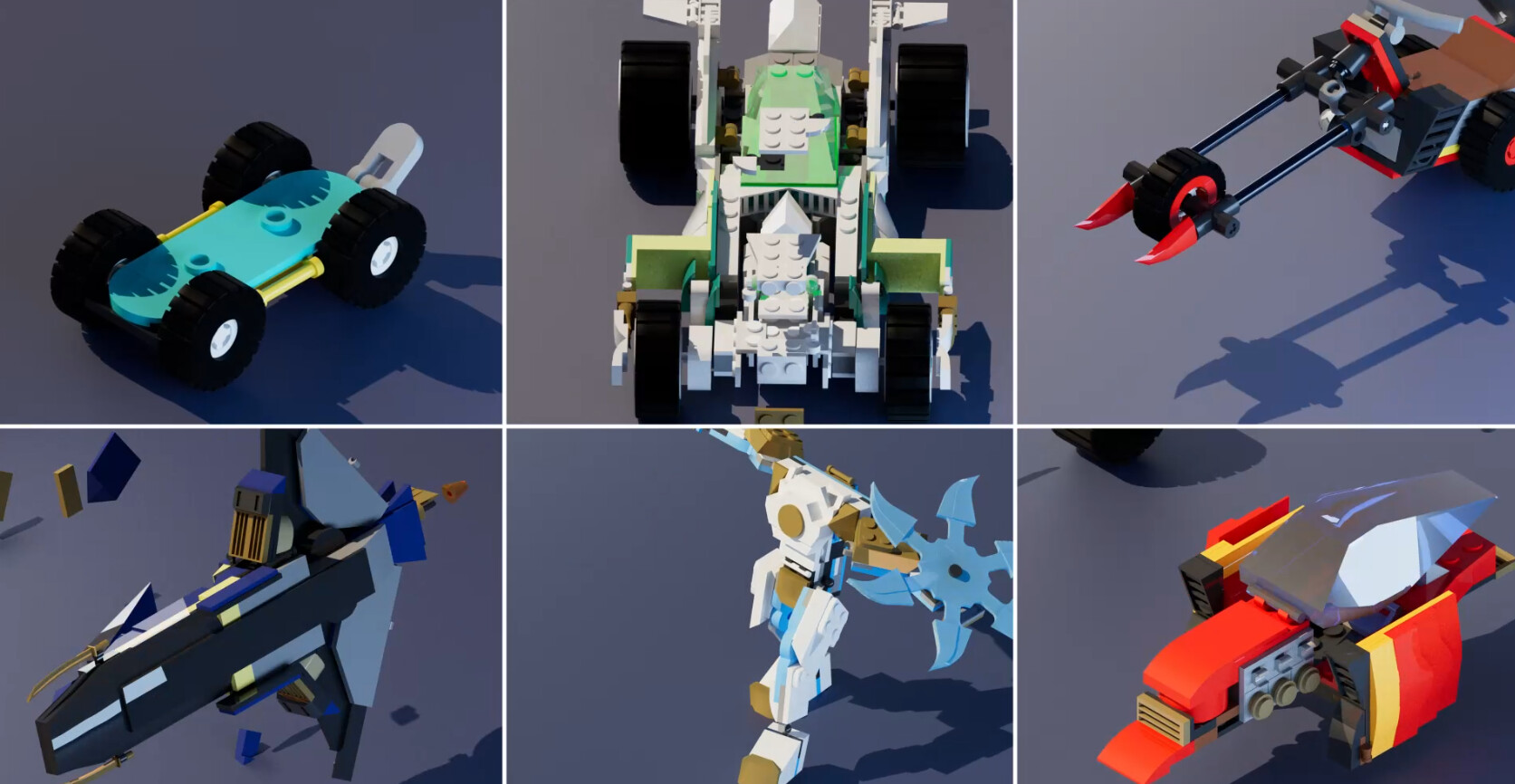 ArtStation - Lego Assembly | Animation