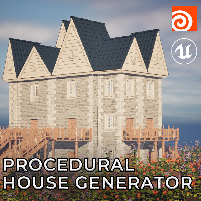 ArtStation - Procedural House Generator