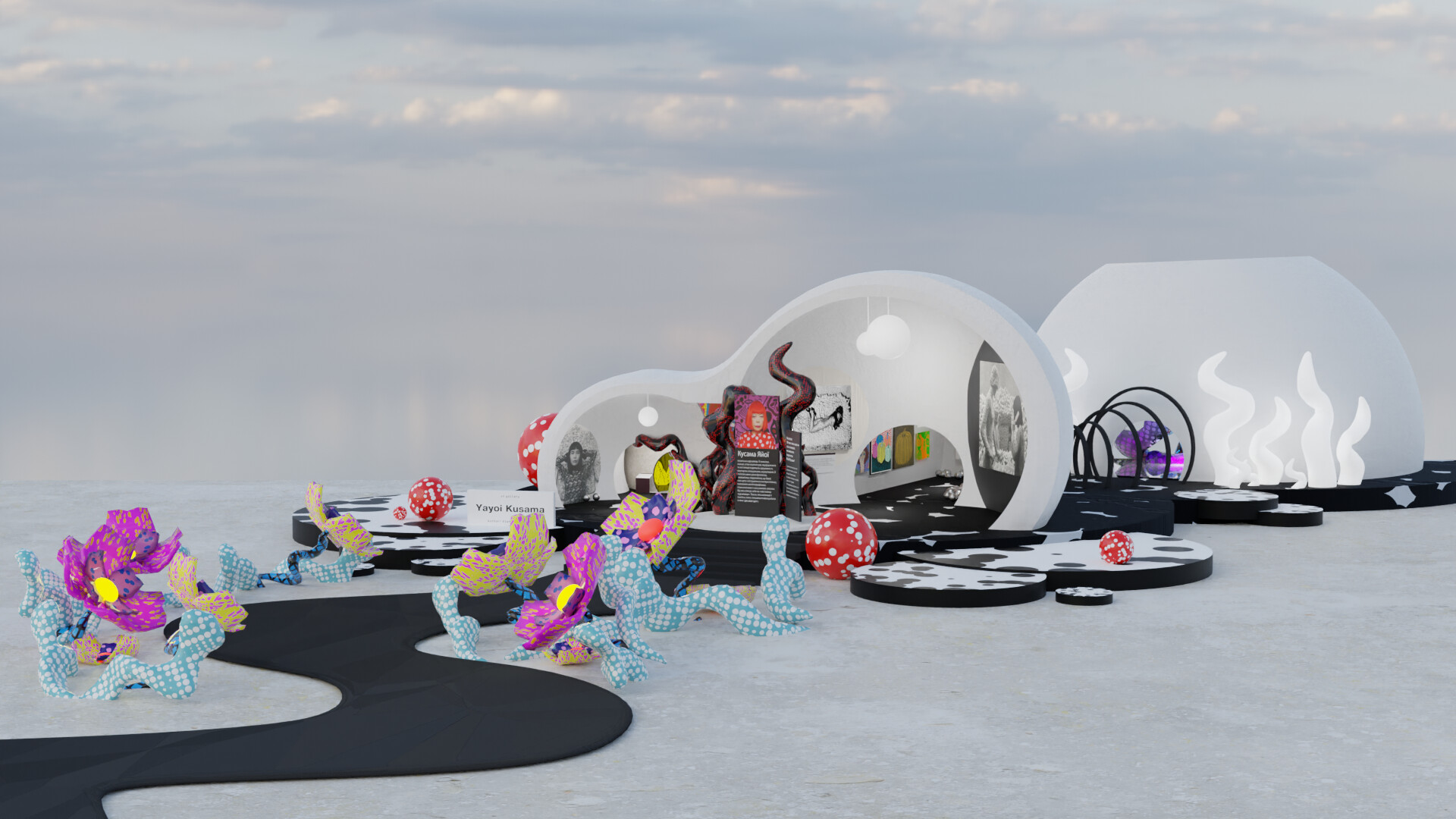 ArtStation - environment design for vr gallery