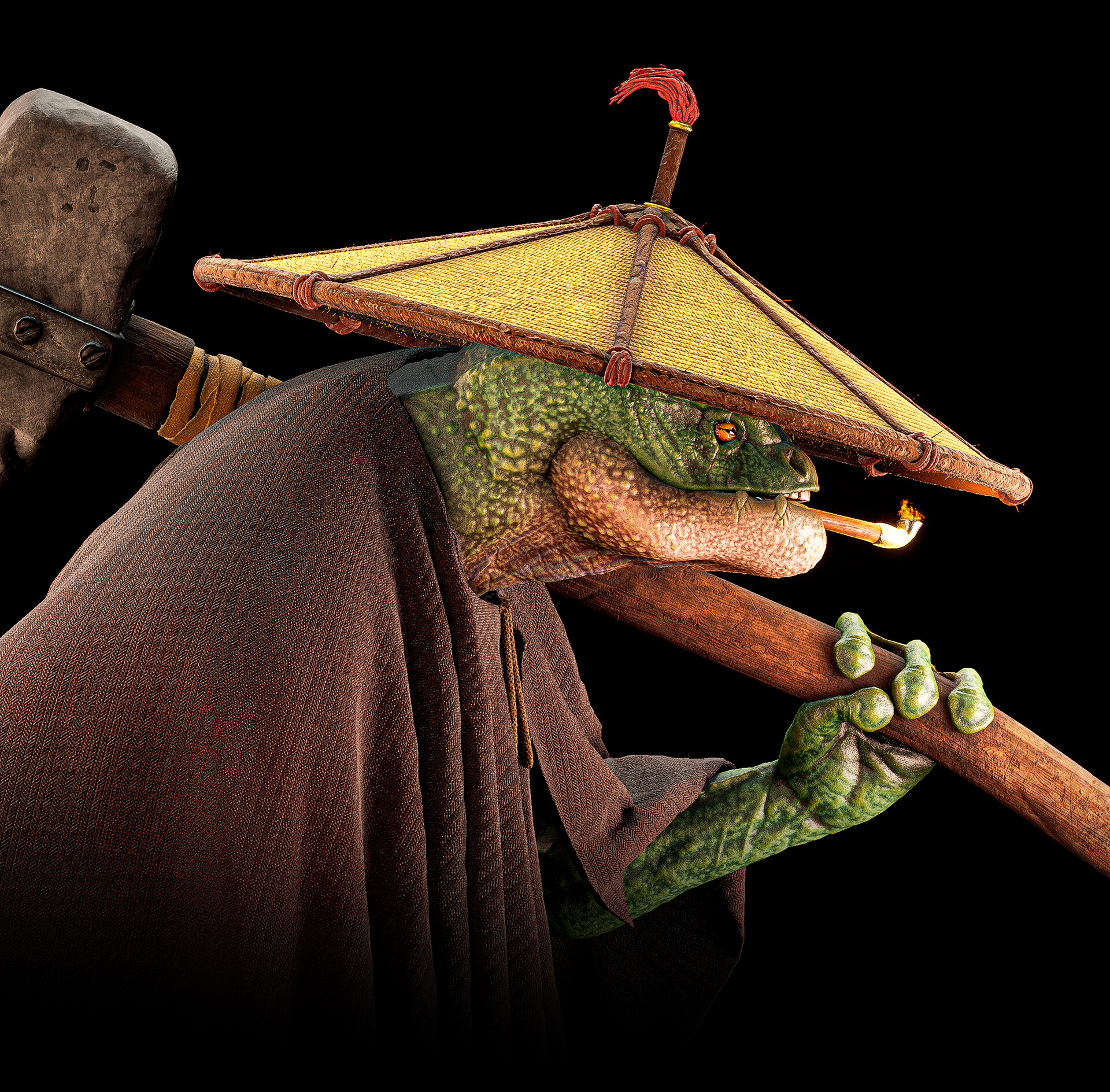 ArtStation - Samurai frog - UE5
