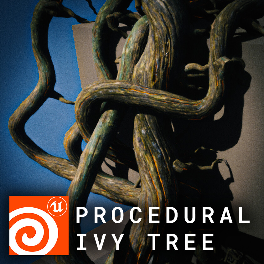 ArtStation - Procedural Ivy Tree
