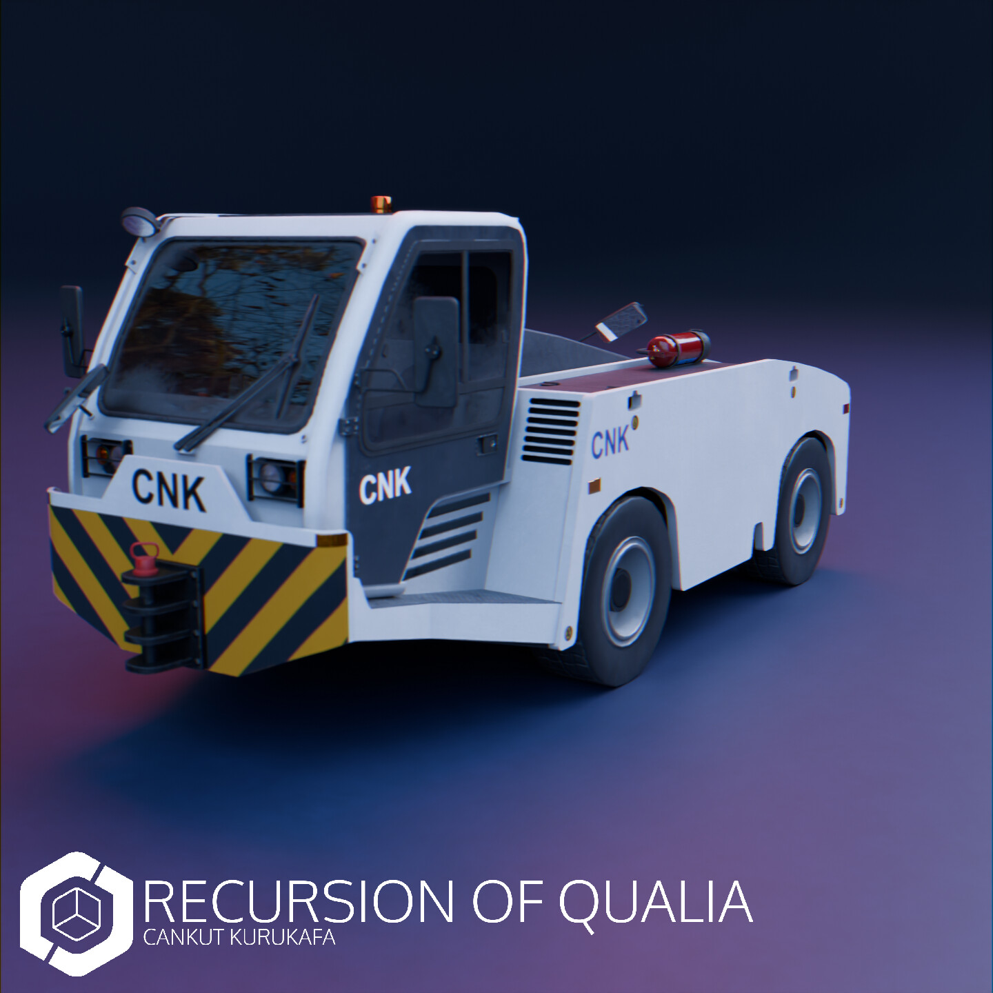 ArtStation - Pushback & Tow Tractor