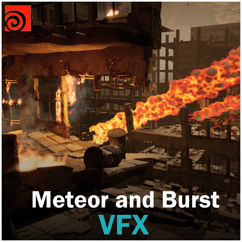 ArtStation - Meteor and Burst VFX
