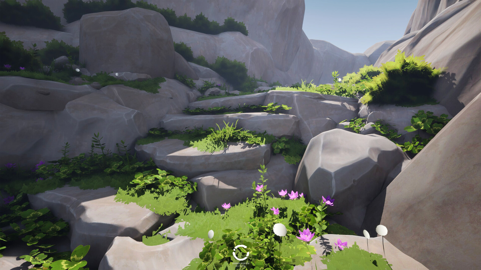 ArtStation - Overgrown Cliffs