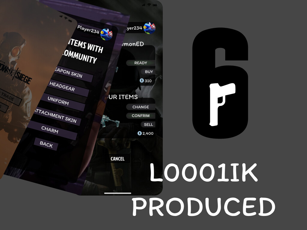 ArtStation - Tom Clancy’s Rainbow Six - trade prototype.