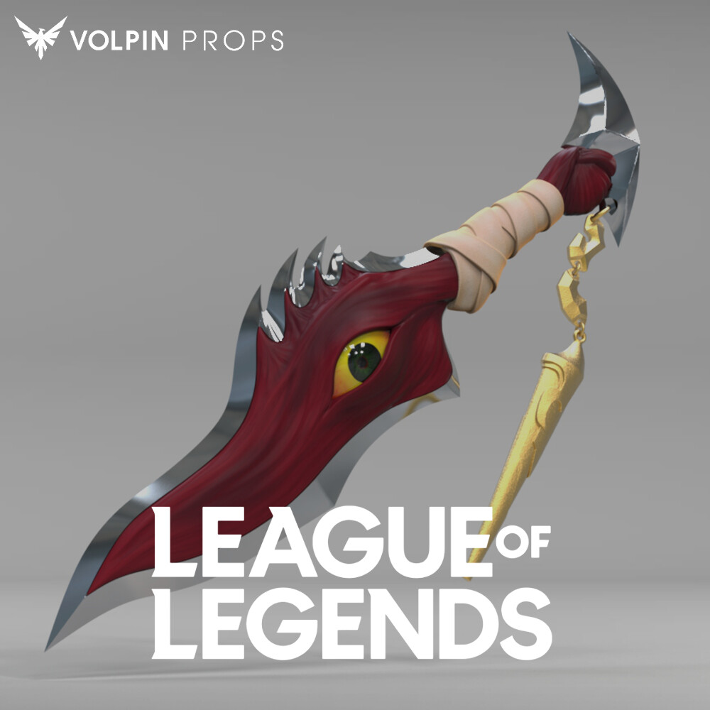 ArtStation - League of Legends Naafiri Dagger Influencer Kit