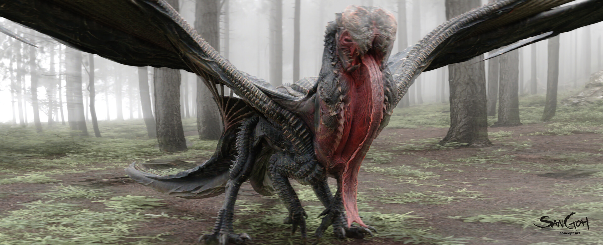 ArtStation - Alien Dragon