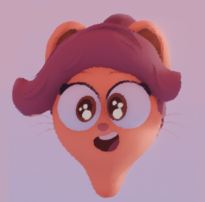 ArtStation - Katie's different facial expressions