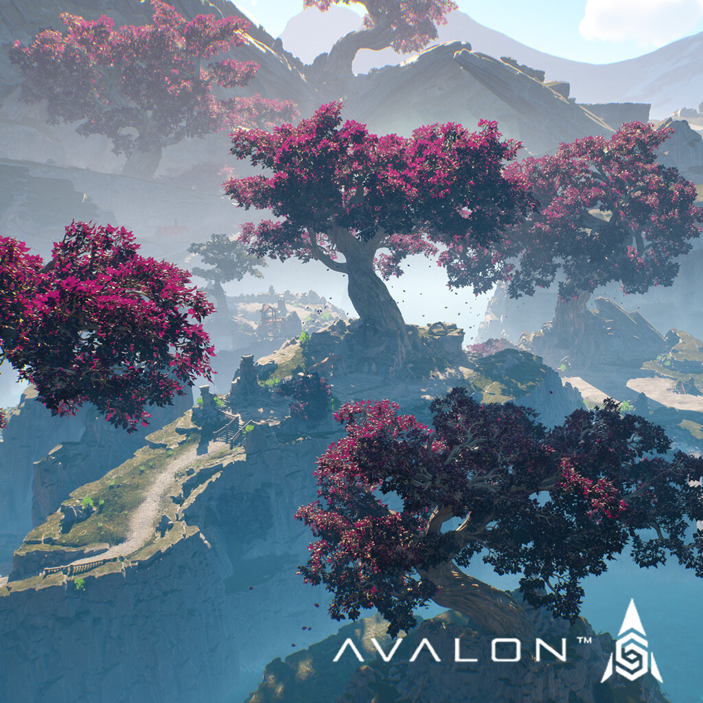 ArtStation - Avalon - Environment Art - Adenium Canyon