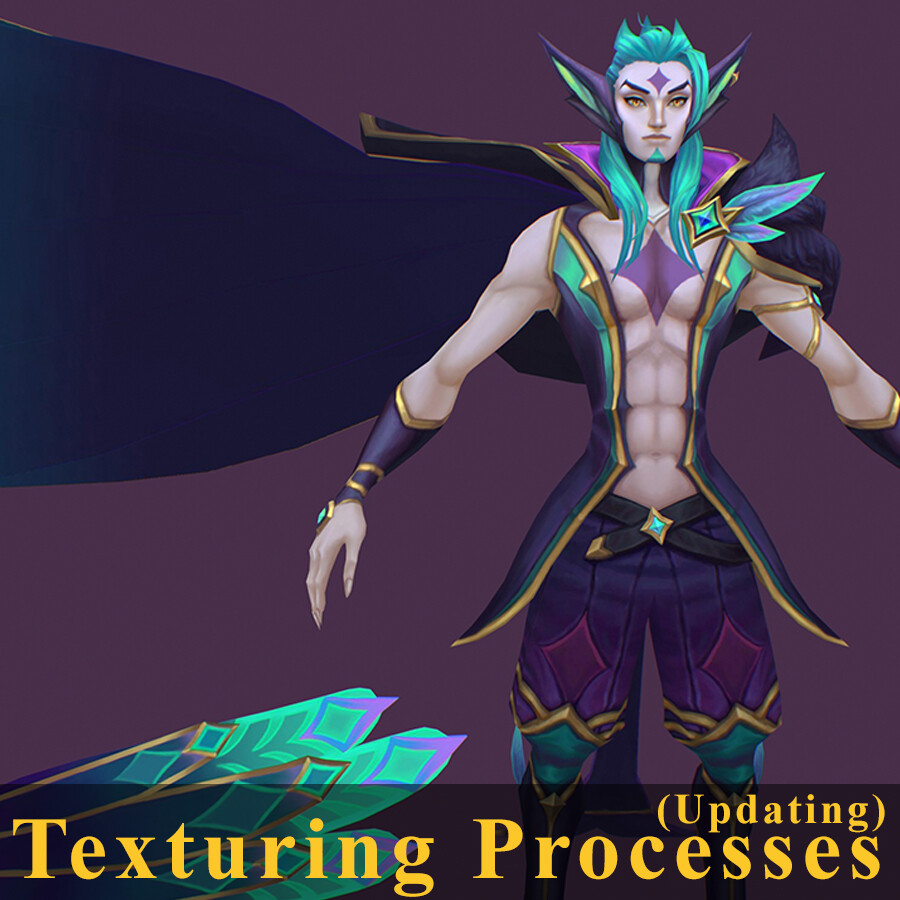 ArtStation - Tutorials and Handpainting Processes (updating)